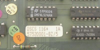 China DSCS116 57520001-BZ ABB Synchronous Communication Board for sale
