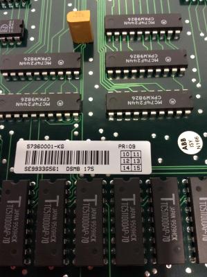China DSMB 175 57360001-KG ABB Memory Board Dynamic Width 234 mm for sale