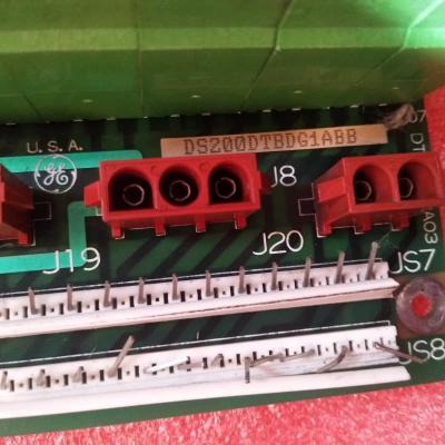 China GE DS200DTBDG1ABB Terminal Board 330mm x 200mm for Mark V Turbine Control for sale