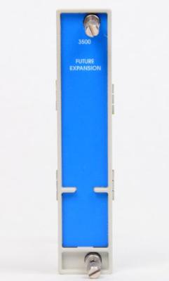 China Bently Nevada 128276-01 Half-Height Future Expansion Faceplate for 3500 Series with Dust and Debris Protection for sale