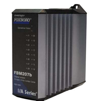 China Foxboro FBM207B 16-Channel Isolated Input Module with RS-485 Support for Harsh Industrial Environments in I/A Series for sale