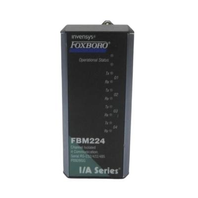 China Foxboro FBM224 Modbus Communication Interface Module with RS-232/RS-422/RS-485 Support for Modbus RTU Slave Devices in Hazardous Locations for sale