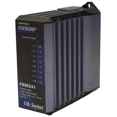 China Foxboro FBM241 PLC I/O Module with 8 Input and 8 Output Isolated Channels for Redundant Configurations in Compact Design for sale