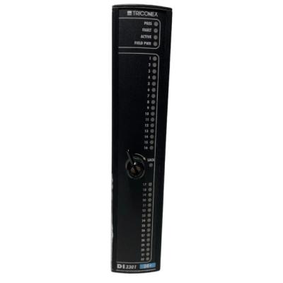 China TRICONEX DI3301 Digital Input Module with 16 Channels 24 VDC for Safety-Critical PLC Applications for sale