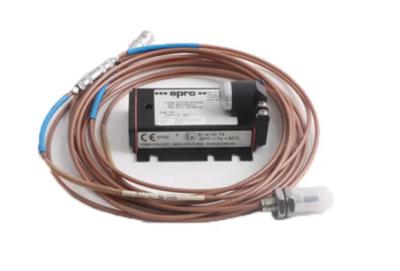 China EPRO PR6423/10R-111 Eddy Current Sensor with 3/8″-24 UNF Reverse Thread and 5m Open Lead Cable for Non-Contact Displacement Measurement for sale