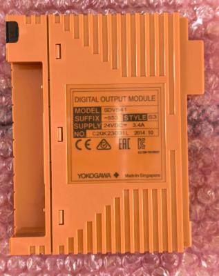 China Yokogawa SDV541-S53 16-Channel Digital Output Module with 24 VDC Module Isolation for Redundant Control Architectures for sale