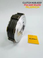 China Bajaj Pulsar NS200 Clutch Hub Drum Assy 6-Hole/5-Spring Design - ALDRICH A-Grade Aluminum Alloy Clutch Plate Carrier for 200cc Engine Spare Parts for sale