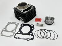 China 150cc Complete Engine Rebuild Motorcycle Cylinder Kit For Haojue Xpress HJ125 HJ150 for sale