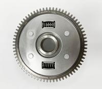 China Aldrich Motorcycle Spare Parts Motorcycle Engine Parts Clutch Big Gear for Haojue Xpress/Hj XP 125/150cc for sale