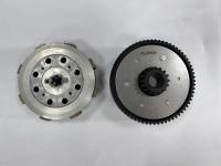 China ALDRICH High-Performance Clutch Assembly for Yamaha YBR125 Heavy-Duty 100% OEM Fit Induction-Hardened Steel Precision Shifting for sale