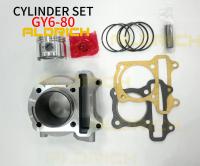 China Replacement GY6 80CC Motorcycle Cylinder Kit 47mm Bore Customized for sale