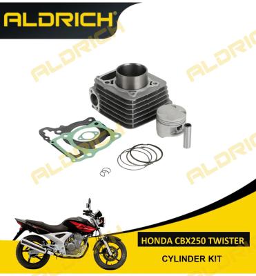 China Honda Cbx250 Twister Piston Motorcycle Cylinder Kit 62.5mm 2007-2023 OEM for sale