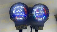 China Universal LCD Motorbike Gps Speedometer Motorcycle Gauges USB Charging for sale