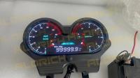 China Universal LCD Motorbike Gps Speedometer Motorcycle Gauges USB Charging for sale