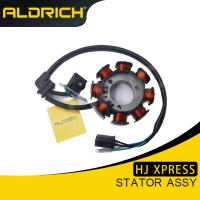 China Haojue Xpress Hj XP Motorcycle Stator Coil 150cc Bike Anti Corrosion for sale