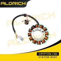 China Crypton C8 Engine Yamaha Stator Coil Assy Motorcycle Parts Replacement for sale