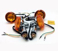 China ODM Led Universal Motorcycle Indicator Kit Turn Signal Light For Gn125 Hj125 for sale