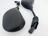 China Italika AT110 Bajaj Pulsar 150 Motorcycle Rearview Mirror Replacement Parts for sale