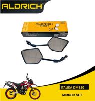 China Wide Angle Motorcycle Motorbike Rear View Mirror For Italika Dm150 Dm 200 for sale
