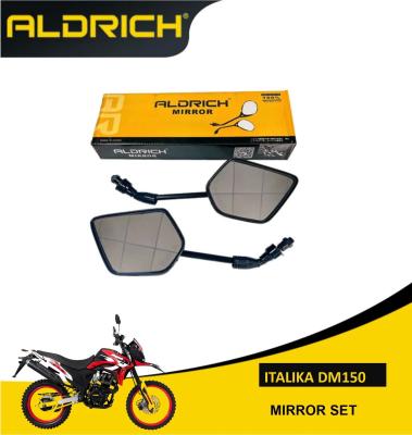 China Wide Angle Motorcycle Motorbike Rear View Mirror For Italika Dm150 Dm 200 for sale
