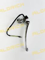 China Precision Cast Motorcycle Clutch Cable Brake Lever Assembly For Honda CG125 CG150 Aluminium for sale