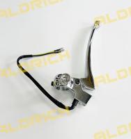 China Precision Cast Motorcycle Clutch Cable Brake Lever Assembly For Honda CG125 CG150 Aluminium for sale
