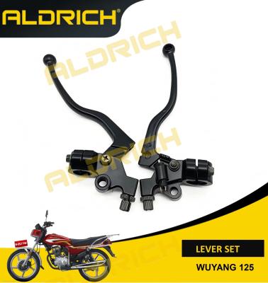 China Motorcycle Motorbike Cable Spare Parts Brake Clutch Lever For Wuyang 125cc 150cc for sale