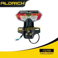 China 200cc Motorcycle Rear Light Kits Taillight Brake Light Parts For CG200 for sale