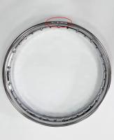 China Aluminium Motorcycle Wheels Tires Front Rear Rims For YAMAHA Ybr125 Custom for sale
