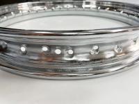 China Aluminium Motorcycle Wheels Tires Front Rear Rims For YAMAHA Ybr125 Custom for sale