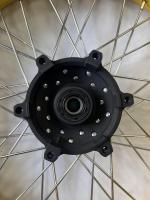 China Heavy Duty Aluminum Powder Coat Motorcycle Rims tyre For Italika DM150 Front Rear for sale