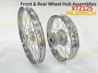 China Aftermarket XTZ125 Motorcycle Tire Rim Wheel Hub Assembly for sale