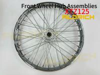 China Aftermarket XTZ125 Motorcycle Tire Rim Wheel Hub Assembly for sale