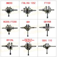 China Aldrich Motorcycle Crankshaft Engine Parts For TVS YAMAHA Yz125 ODM for sale