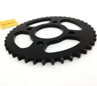 China High Performance Motorbike Chain And Sprocket Kits 42T For 100cc Bajaj Discover for sale
