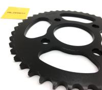 China High Performance Motorbike Chain And Sprocket Kits 42T For 100cc Bajaj Discover for sale