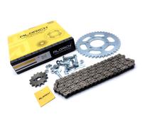 China Bajaj Boxer BM100 Small Rear Sprocket Motorcycle Wheel High Torque 428H for sale