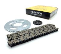 China HJ125-8 Motorcycle Drive Chain Sprocket Kit Anti Rust 15T 114L Custom for sale