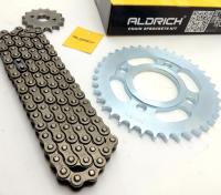 China Reinforced Performance Motorcycle Sprocket Kit Hardened Bajaj Chain Sprocket for sale