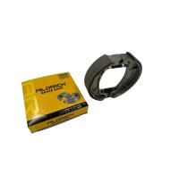 China Italika 125Z Drum Friction Tech Brake Shoe Rear Lining Replacement OEM for sale