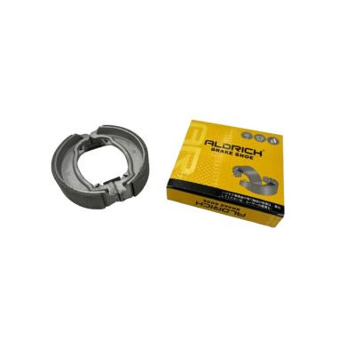 China Die Casting Motorcycle Front Drum Brake Shoes For Italika FT150 for sale
