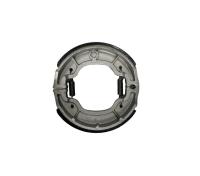 China Bulk YBR125 Motorcycle Brake Pad Assy Wear Resistant Drum Brake Lining for sale