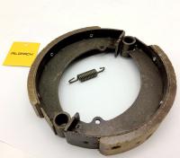 China ALDRICH 180MM Front Motorcycle Disc Brake Shoe ADC12 Alloy Drum Brake Lining for sale