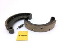 China ALDRICH 180MM Front Motorcycle Disc Brake Shoe ADC12 Alloy Drum Brake Lining for sale