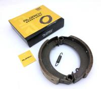 China ALDRICH 180MM Front Motorcycle Disc Brake Shoe ADC12 Alloy Drum Brake Lining for sale