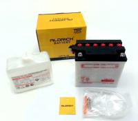 China ALDRICH 12N7 4A GN125 Motorbike Battery Replacement 12v 18ah for sale