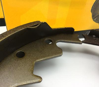 China 220mm Motorcycle Brake Shoe Brake Pad / Drum Brake Shoe for sale