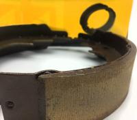 China 220mm Motorcycle Brake Shoe Brake Pad / Drum Brake Shoe for sale