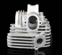 China OEM Custom Aluminum Cylinder Head Assembly for BAJAJ 100cc Engines - A-Class Standard Motorcycle Cylinder Top for sale