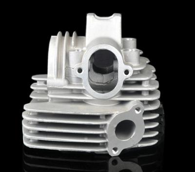 China OEM Custom Aluminum Cylinder Head Assembly for BAJAJ 100cc Engines - A-Class Standard Motorcycle Cylinder Top for sale